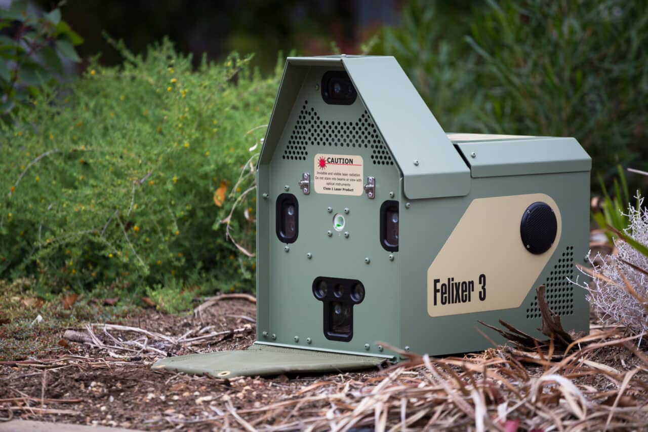 Feral cat management tool: Felixer grooming trap | National Feral Cat ...